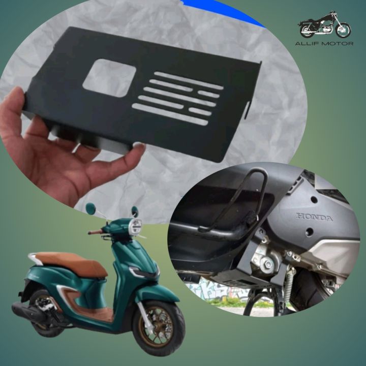Cover Engine Tutup Pelindung Mesin Bawah Honda STYLO 160 Pcx 160 Adv 160 Vario 160 | Lazada ...