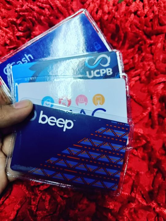 PVC ID CARD Jacket/ Card Cover/Id Sleeves/ Protector | Lazada PH