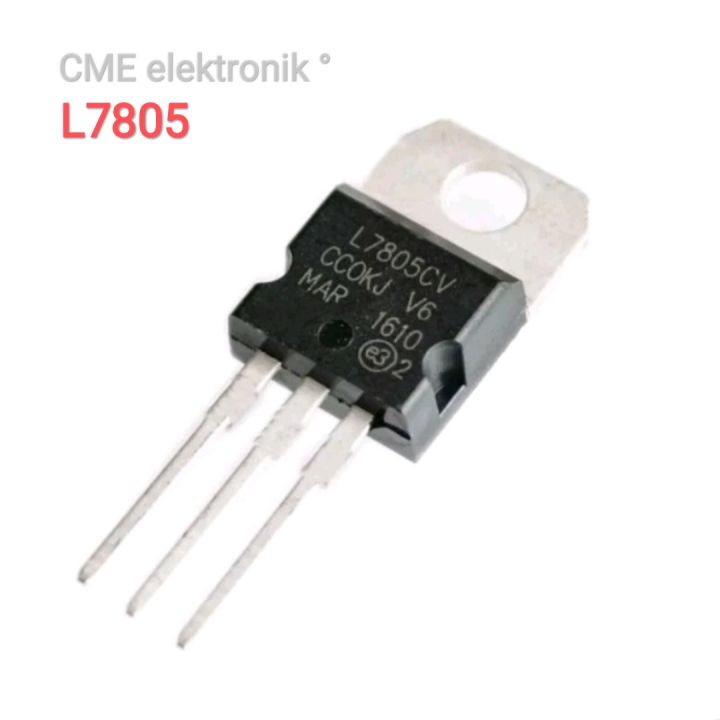 L7805 L7805CP LM7805 5v LDO Voltage Regulator L 7805 TO-220 DIP AF64 | Lazada Indonesia