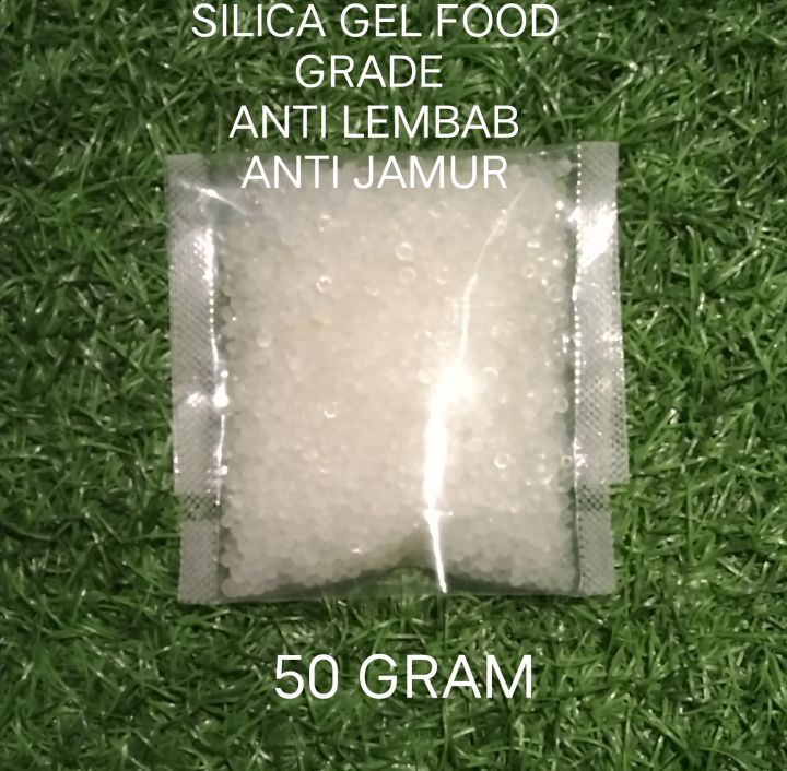 50gram silica gel FOOD GRADE kotak untuk pengawet pada makanan anti ...