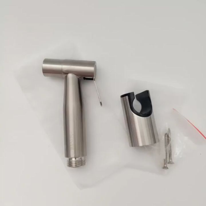 304 Stainless Steel Hand Spray Hand Bidet Set Bathroom Faucet | Lazada