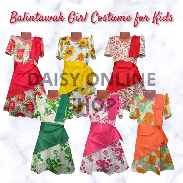 Balintawak/Filipiniana KIDS (Girls) - Buwan ng Wika/United Nations ...