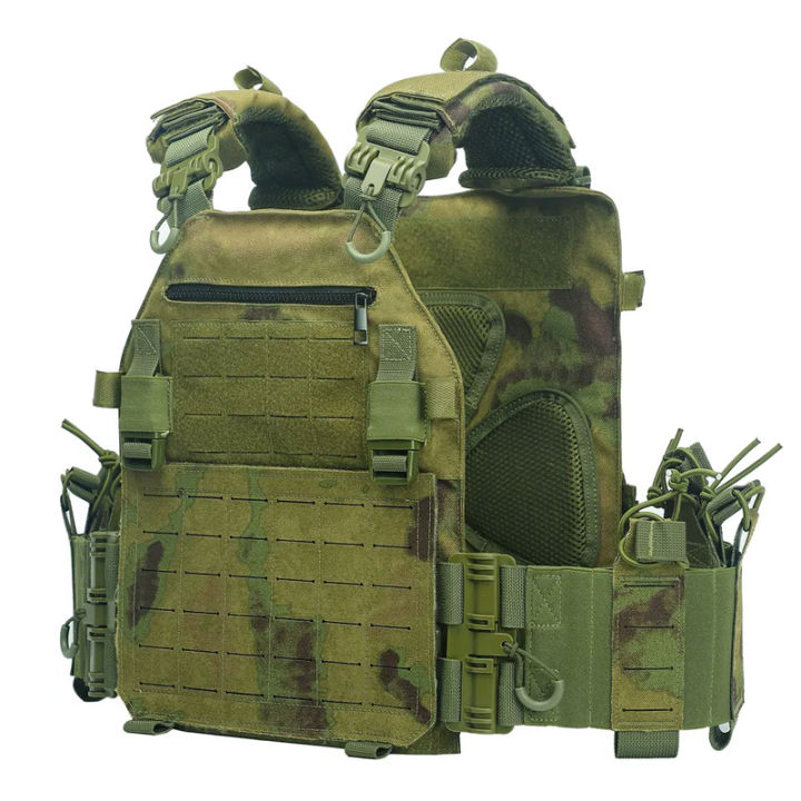 เสื้อกั๊กทหารเสื้อเกราะยุทธวิธีไนลอน1000D CS กลางแจ้งน้ำหนักเบาป้องกันเสื้อกั๊กยุทธวิธียุทธวิธี ...