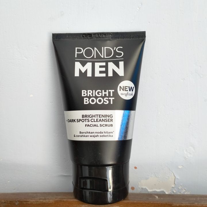 Ponds pond's Men Bright Boost Face Wash 100ml - BRIGHT BOOST | Lazada ...