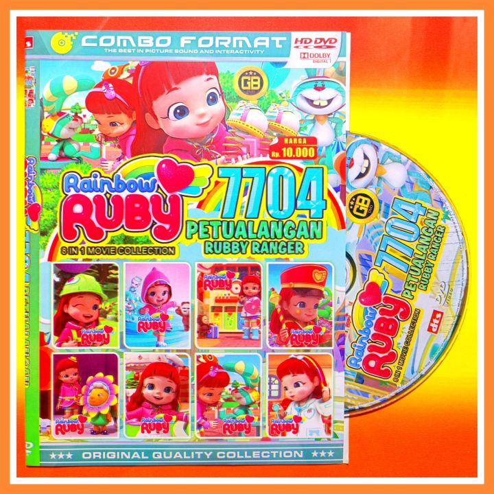KASET DVD FILM KARTUN ANAK KOLEKSI RAINBOW RUBY VOL. 7704 BAHASA INDONESIA | Lazada Indonesia