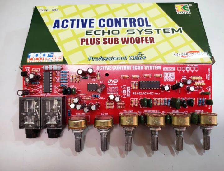 KIT TONE CONTROL STEREO KARAOKE MIC ECHO SUBWOOFER | Lazada Indonesia