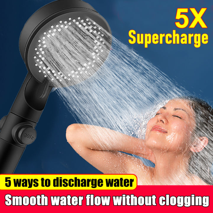 💦Upgrade Panel💦 Shower Head High Pressure Bathroom Shower Sprayer Five ... 💦Upgrade Panel💦 Shower Head High Pressure Bathroom Shower Sprayer Five ...