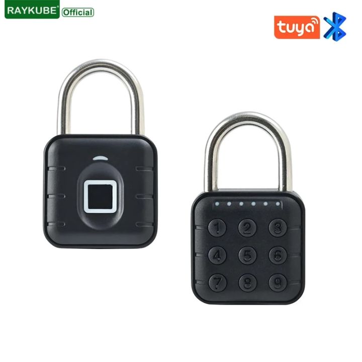 Electronic Lock Tuya Bluetooth Fingerprint Padlock Digital Luggage Lock ... Electronic Lock Tuya Bluetooth Fingerprint Padlock Digital Luggage Lock ...