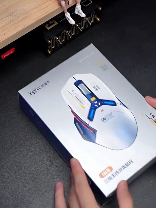 INPHIC IN9 Three Mode Mouse: Versatile Connectivity, Dazzling RGB ...