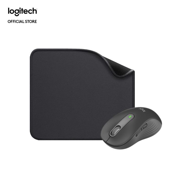 Logitech Signature M650L Full Size Wireless Mouse - For Large Sized ...