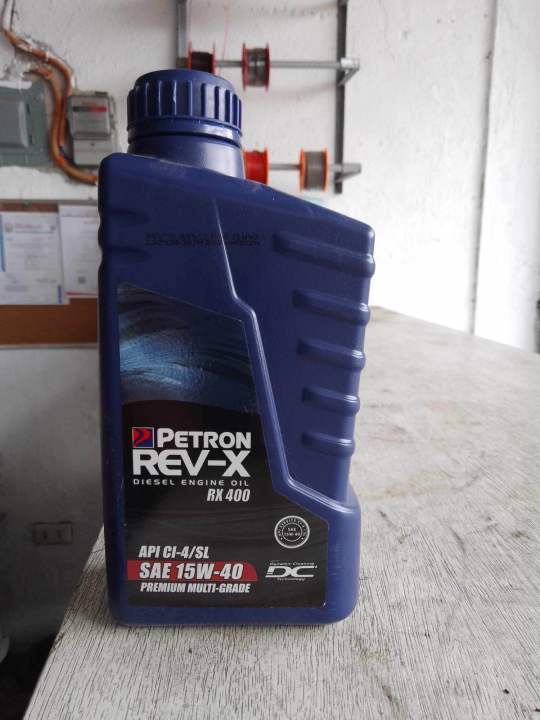 Petron Rev-X RX400 Premium Multi-Grade Diesel Engine Oil (Trekker) SAE ...