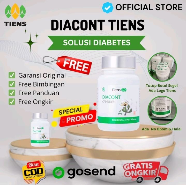 Diacon Capsules isi 60 Kapsul | Diabetes Control | Penurunan Gula Darah ...