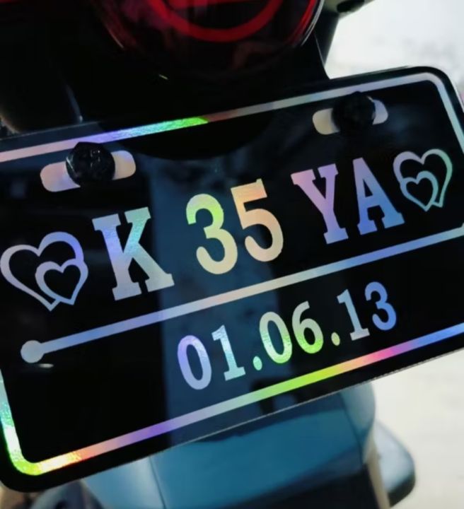 PLAT NOMER SEPEDA LISTRIK BEBAS RIQUEST Plat Motor Listrik Plat Nomer ...