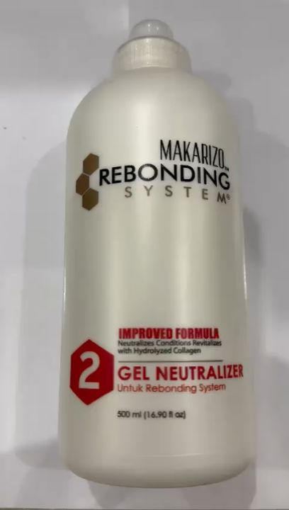 MAKARIZO REBONDING STEP 2 GEL NEUTRALIZER 500ml - Netral Gel Obat ...