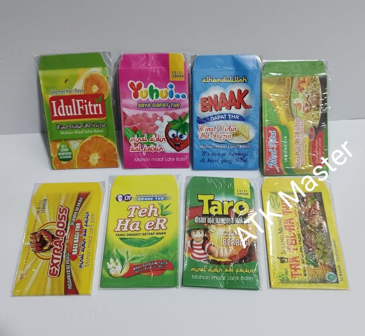 ANGPAU, ANGPAO, AMPLOP LEBARAN KARAKTER SNACK | Lazada Indonesia