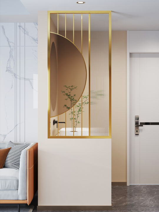 Accessible Luxury Bathroom Small Screen Changhong Glass Half Wall ...