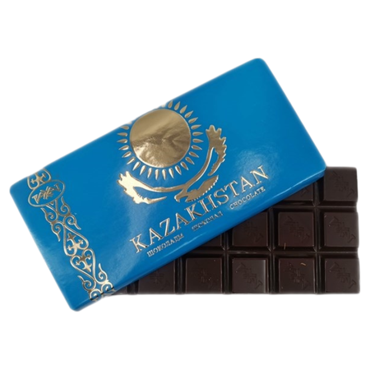 Kazakhstan Chocolate Rahart Kazakhstan Classic Blue Flag Sun Blue Plate ...
