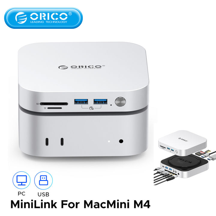 ORICO One-stop M4 Mini Expansion USB HUB Multi-Interface Converter SD ...