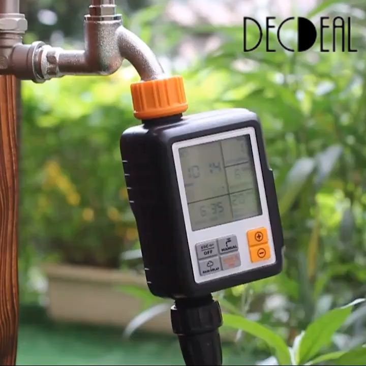 Automatic Smart Lcd Display Garden Watering Timer Irrigation System