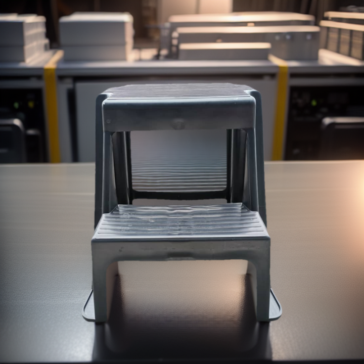 2-Step ladder chair black Felton | Lazada