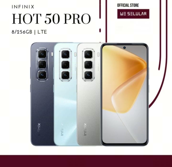 Infinix Hot 50 PRO 8/256GB Garansi Resmi | Lazada Indonesia