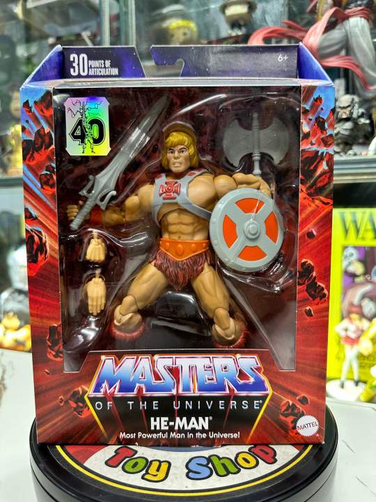 Masters of the Universe 40th Anniversary Masterverse He-Man | Lazada PH