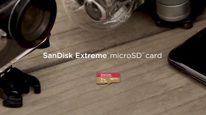 SanDisk การ์ด SD แบบ A2 Class 10 U3 UHS-I ของ San Disk Extreme micro SD 128GB 256GB 512GB MAX ...