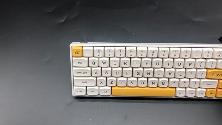 Keypro Nắp Phím Nhuộm Sữa Mật Ong 140 Phím Gốc Nhật Bản Cho Bàn Phím Cơ USB Có Dây Cherry MX ...