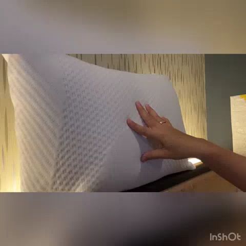 1 set Bantal guling memory foam busa premium anti kempes lembut n ...