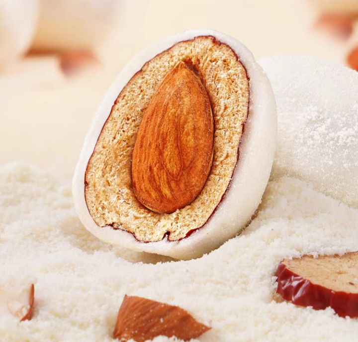 Cemilan snack sehat ANGCO ALMOND dilapisin vanila milk | Lazada Indonesia