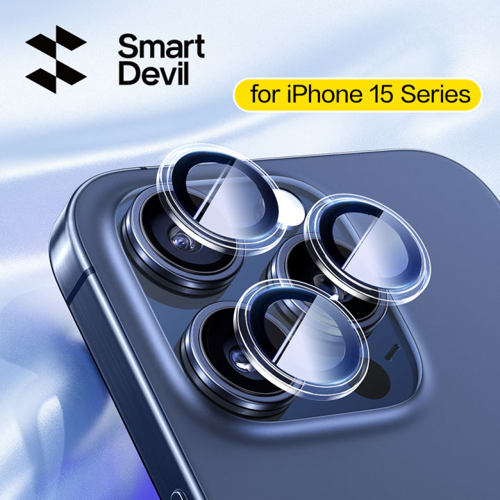 SmartDevil Camera Lens Protector Circle for iPhone 16 Pro max iPhone 15 ...
