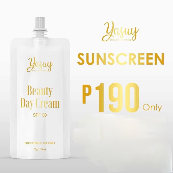 𝐘𝐀𝐒𝐔𝐘 𝐁𝐄𝐀𝐔𝐓𝐘 𝐃𝐀𝐘 𝐂𝐑𝐄𝐀𝐌 𝐒𝐏𝐅30 | Lazada PH