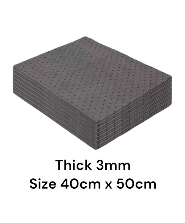 Universal Spill Absorbent Mat Lightweight Dimpled Bonded Spill Control ...