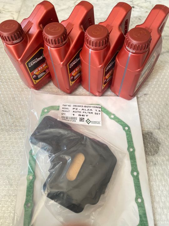 ATF Perodua Bezza Axia Auto Transmission Fluid D3-SP3+Auto Filter set ...