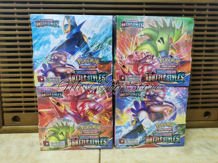 Pokemon TCG Sword and Shield Battle Style Booster Box (36 packs ...