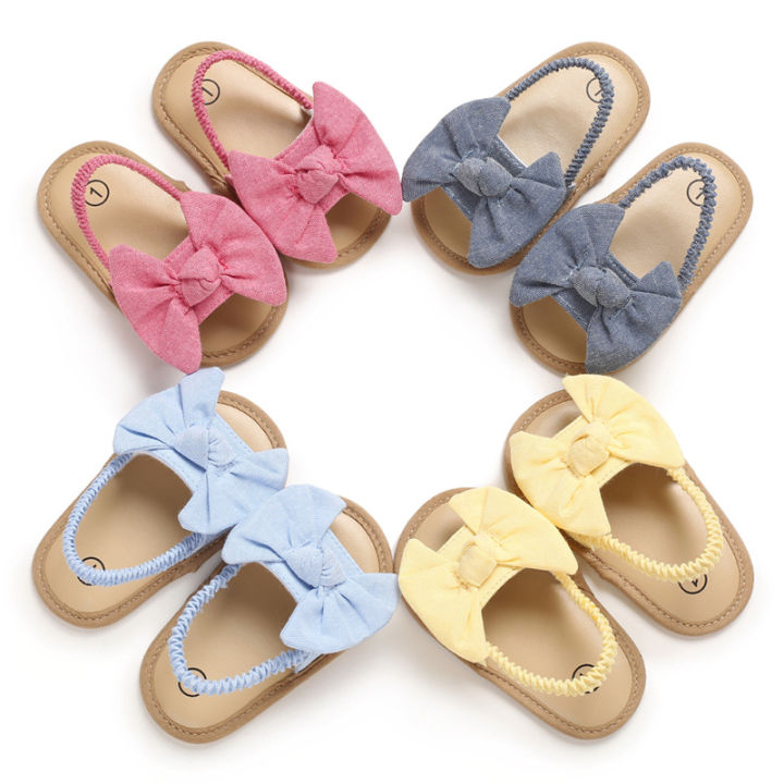 [Mmyard]Kids Toddler Baby Girls Big Bowknot Sandals Party Princess ...