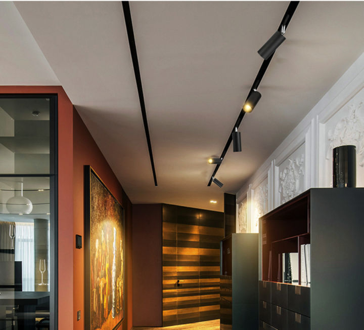 LED Track Light Commercial Clothing Store Surface Mounted Rail ...