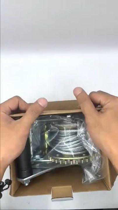 Hand Winch Katrol Derek Manual Tarikan 800 LBS Anti Karat 360 Kg ...