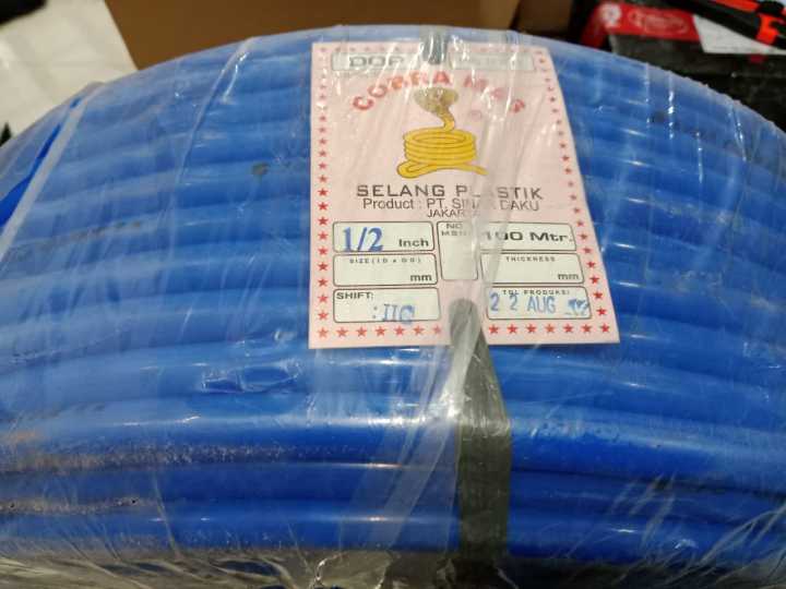Selang Air Cobra mas Dop 1/2" , 3/4" ( 1 meter ) | Lazada Indonesia