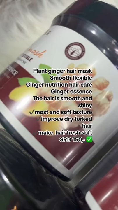 Sadoer Ginger Extract Hair Mask Treatment For Deep Nourishment And ...