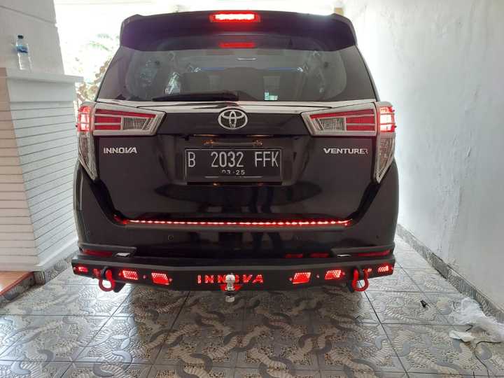 Towing Innova Reborn Model Overland Besi Bumper Belakang Innova Reborn ...