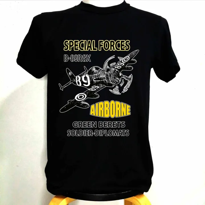 เสื้อทหาร AIRBORNE ผ้า บาง 50 | Lazada.co.th
