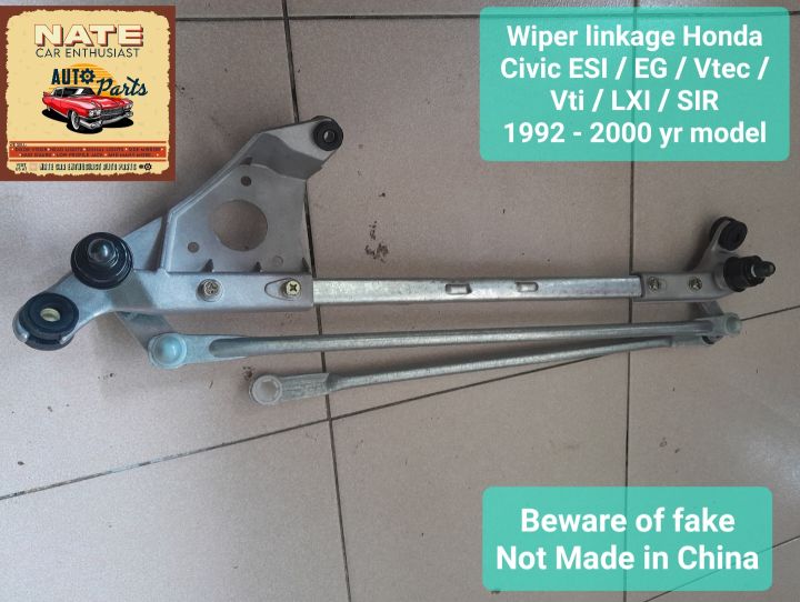 Wiper linkage Honda Civic ESI / EG / Vtec / Vti / LXI / SIR 1992 - 2000 ...