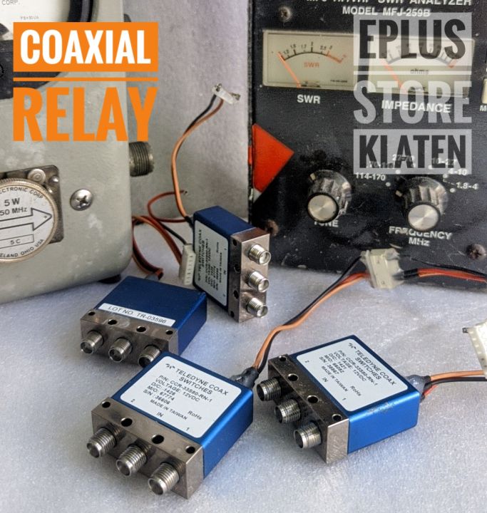 TELEDYNE COAX SWITCHES CCR-33S80-RN-1 COAXIAL SWITCH 12V DC RL102 ...