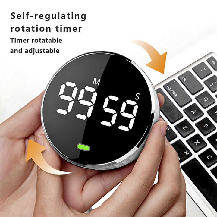 Digital Kitchen Timers Visual timers Large LED Display Magnetic ...
