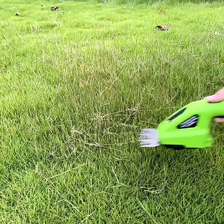 Electric mini hedge trimmer handheld rechargeable lithium battery hedge ...
