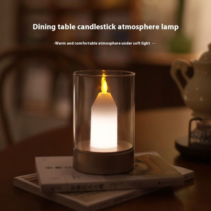 NA FEN AI Infrared Gesture Control Candle Light with Adjustable ...