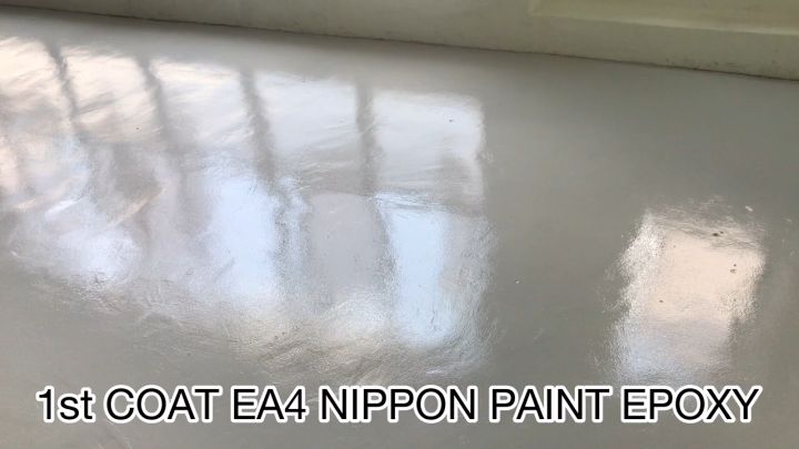 SINAR 5 LITER SET Nippon Paint EA4 Epoxy Floor Paint Finish HB c/w ...