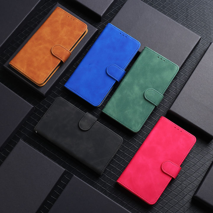 Casing For IQOO Z9X Z9 5G 2024 Phone Case Skin feel flip cover leather ...