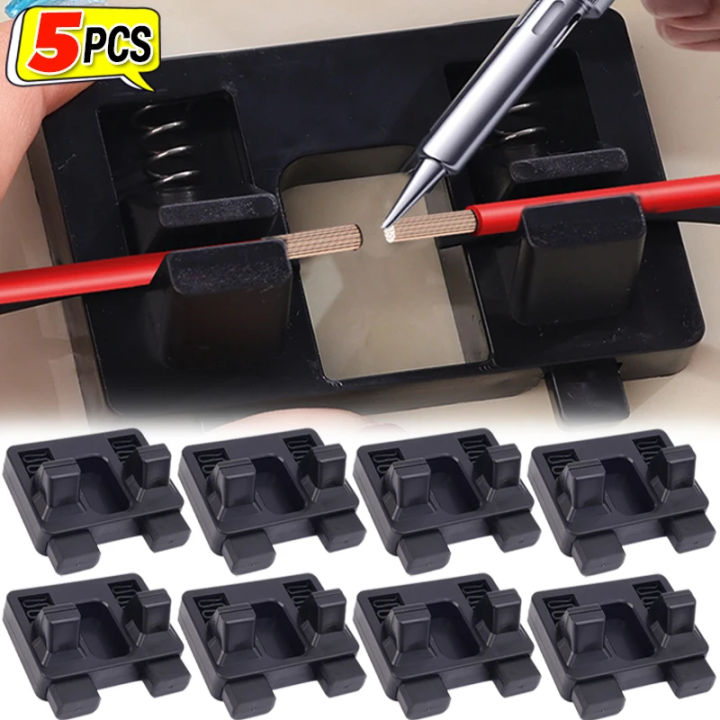Dizoey 5/1Pcs Welding Wire Fixture Bracket Welding Table Clamp Plastic ...